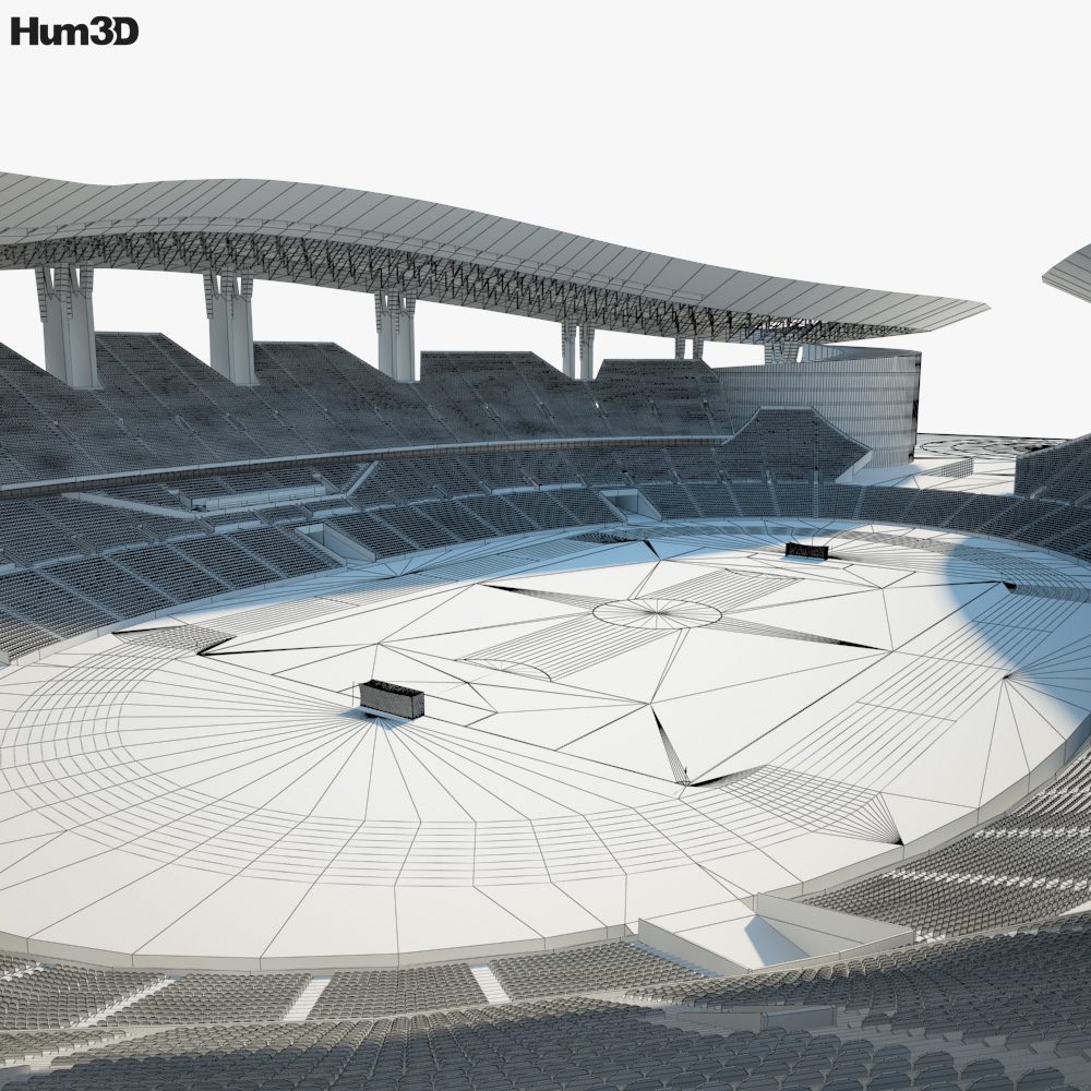 Guangdong Olympic Stadium 3D model - Download Stadium on 3DModels.org