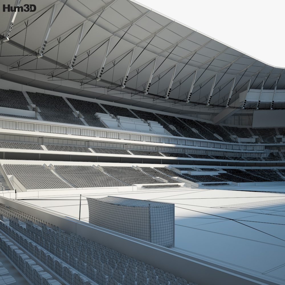 Interior del Estadio Tottenham Hotspur Modelo 3D - Descargar Estadio ...