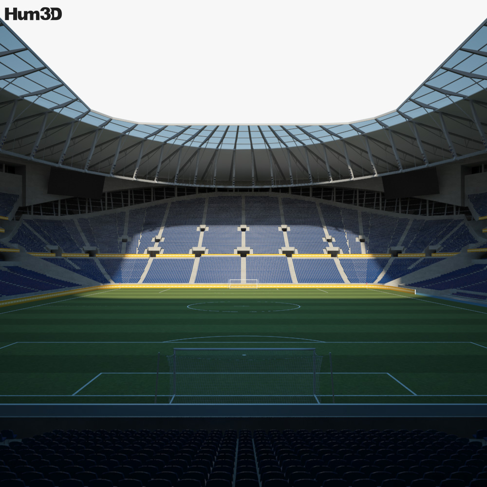 Interior del Estadio Tottenham Hotspur Modelo 3D - Descargar Estadio ...