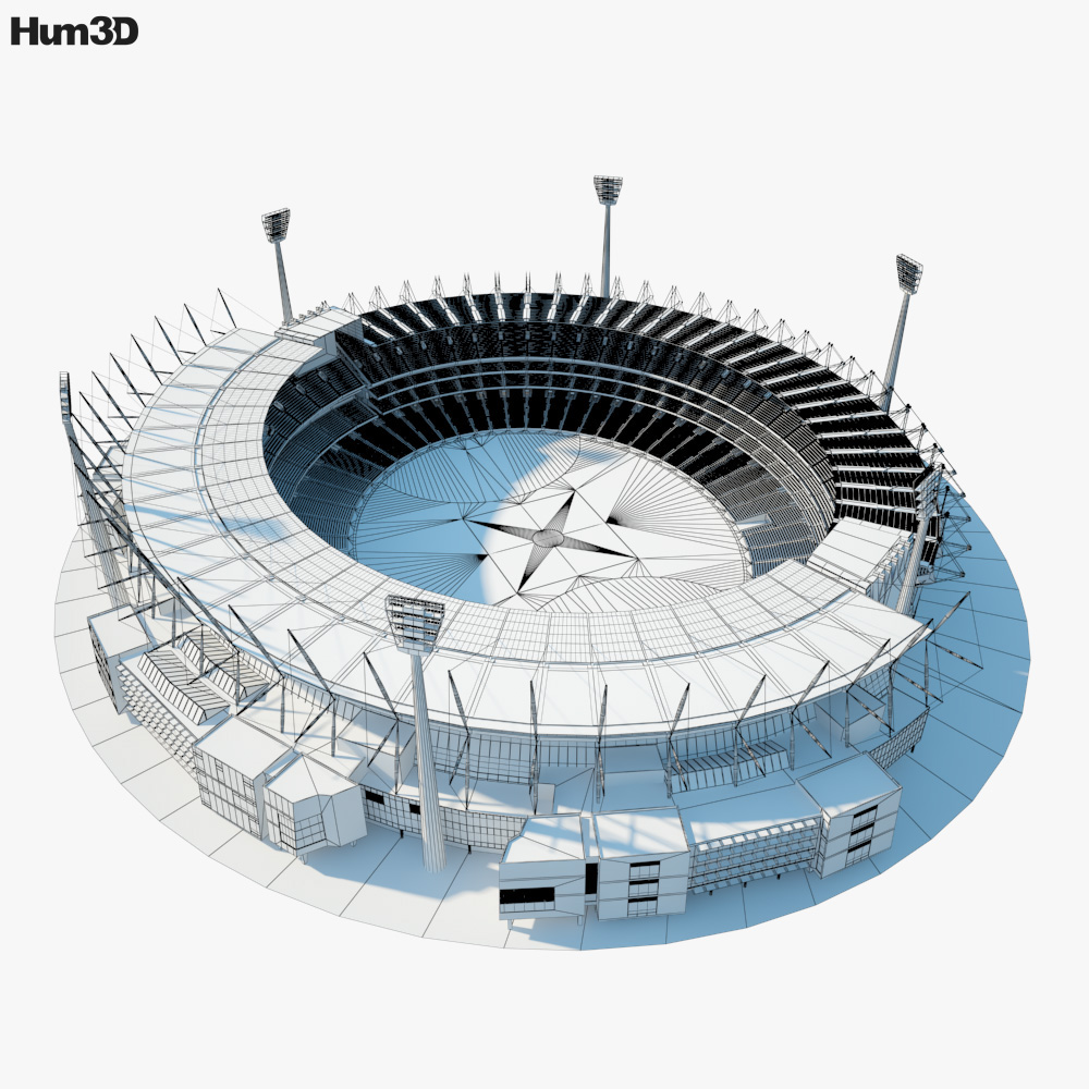 Melbourne Cricket Ground 3D model - Download Stadium on 3DModels.org