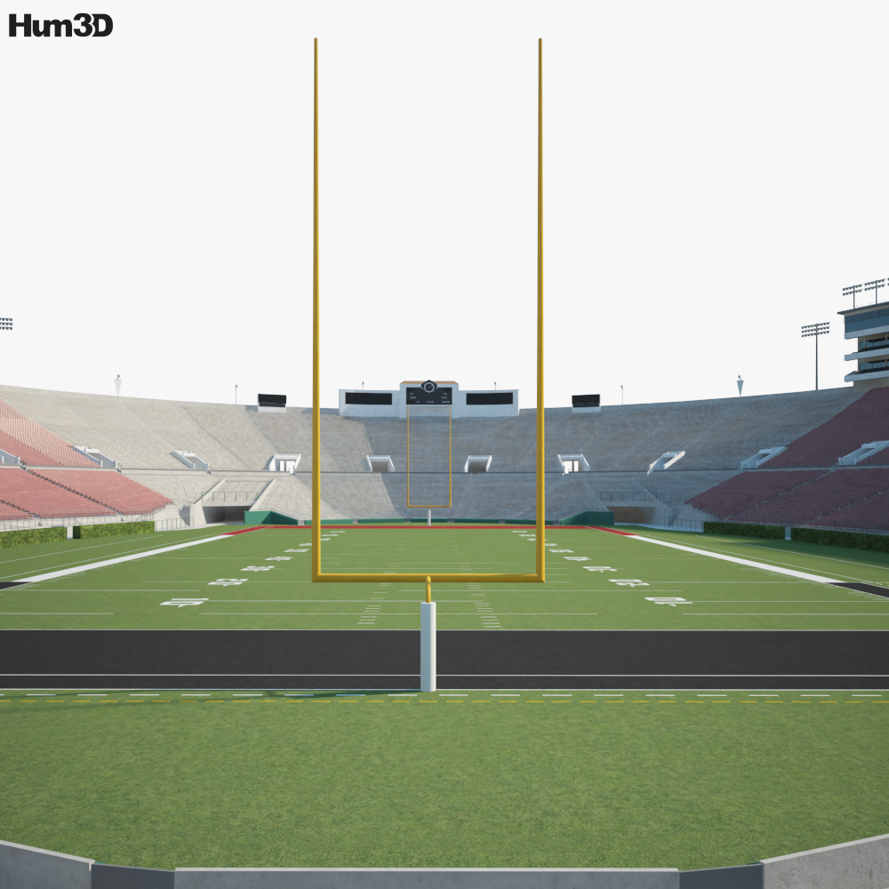 Rose Bowl Stadium 3D model - Download Stadium on 3DModels.org