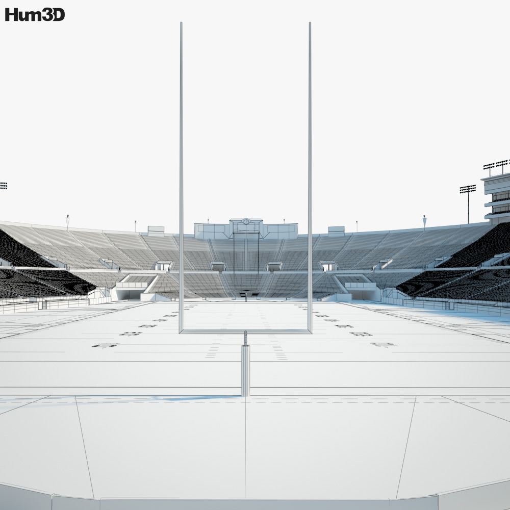 Estadio Rose Bowl Modelo 3D - Descargar Estadio Deportivo on 3DModels.org