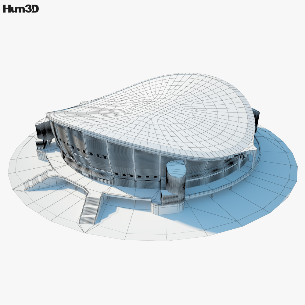 Scotiabank Saddledome Modelo 3D - Descargar Estadio Deportivo on ...