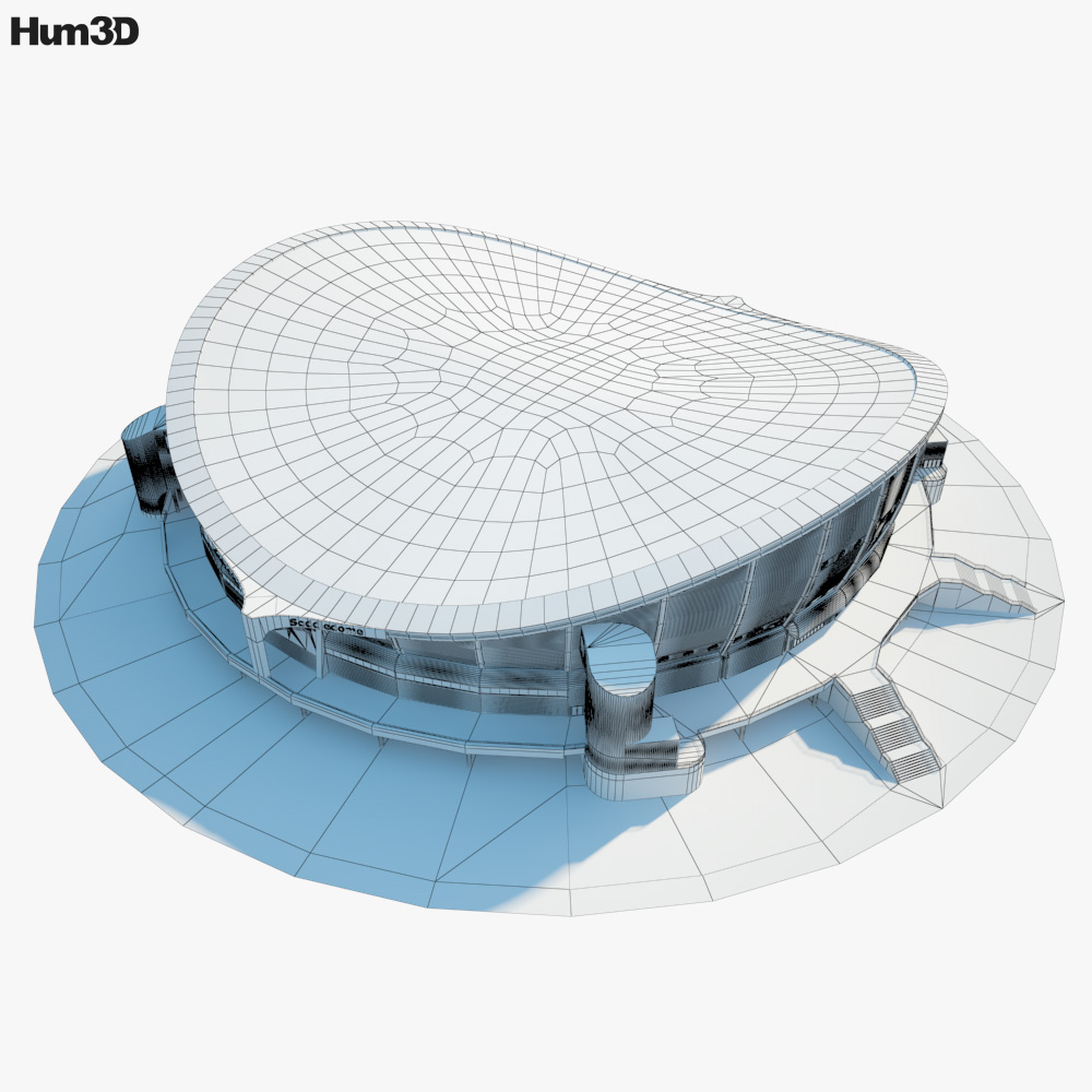 Scotiabank Saddledome 3D model - Download Stadium on 3DModels.org