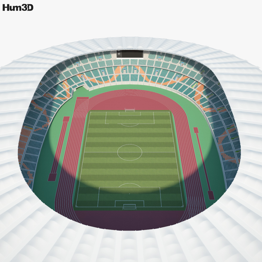 Shizuoka Stadium ECOPA 3D model - Download Stadium on 3DModels.org