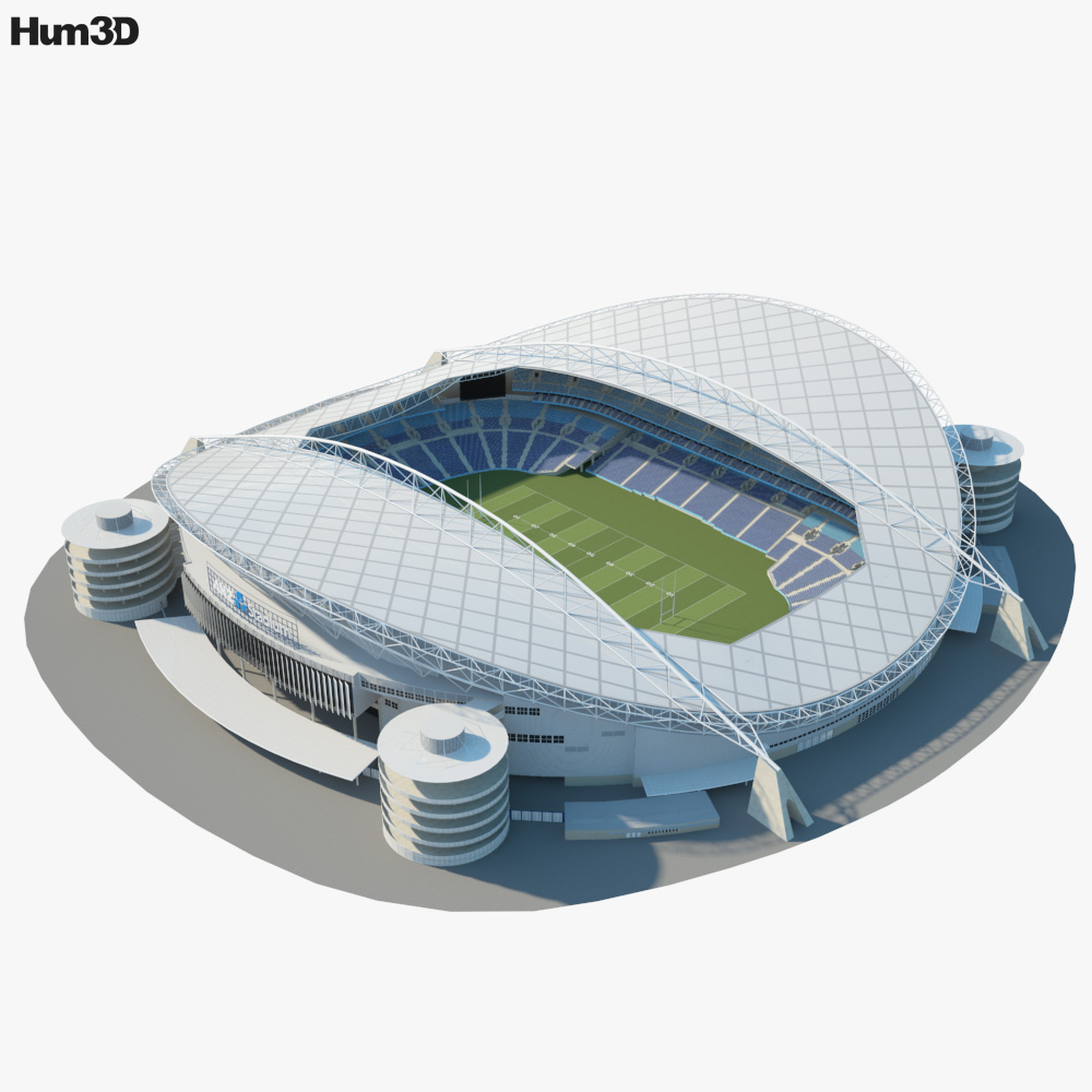 Stadium Australia 3D model - Download Stadium on 3DModels.org