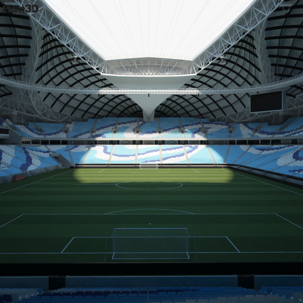 Al Janoub Stadium 3D model - Download Stadium on 3DModels.org