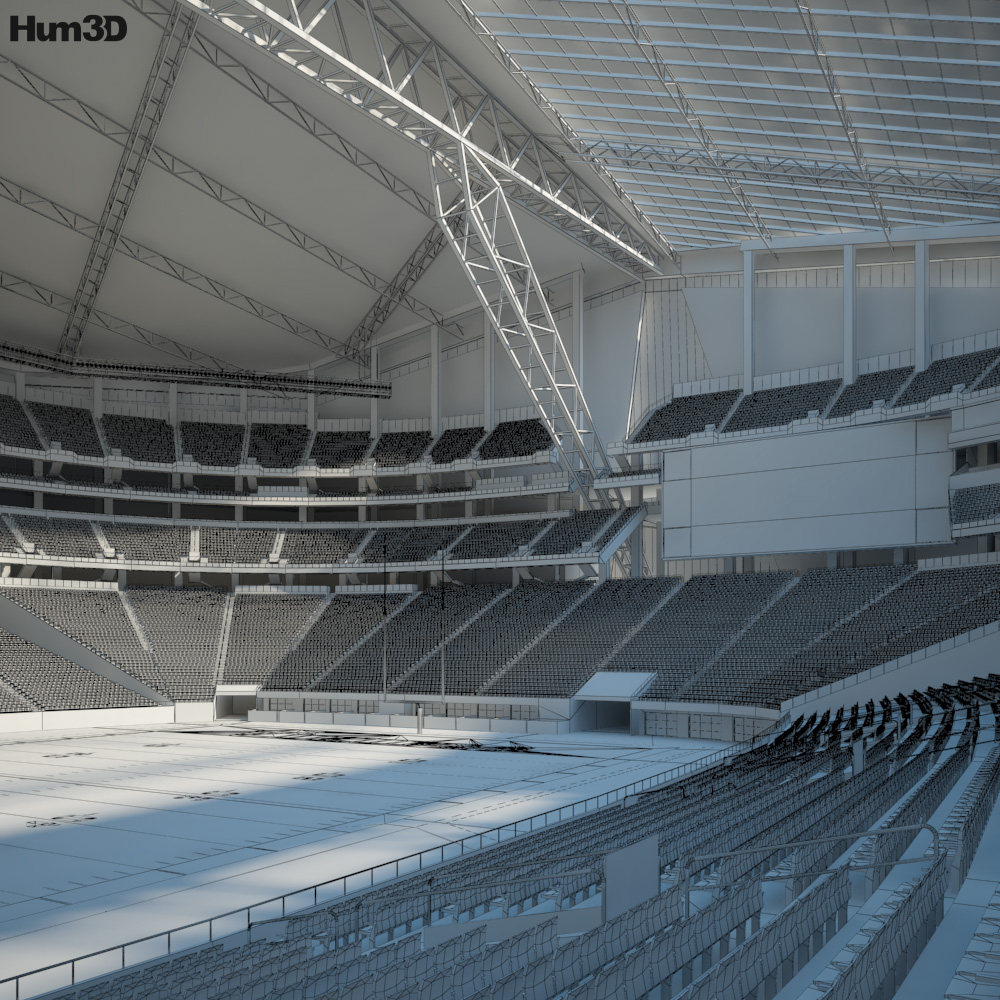 U.S. Bank Stadium 3D model - Download Stadium on 3DModels.org