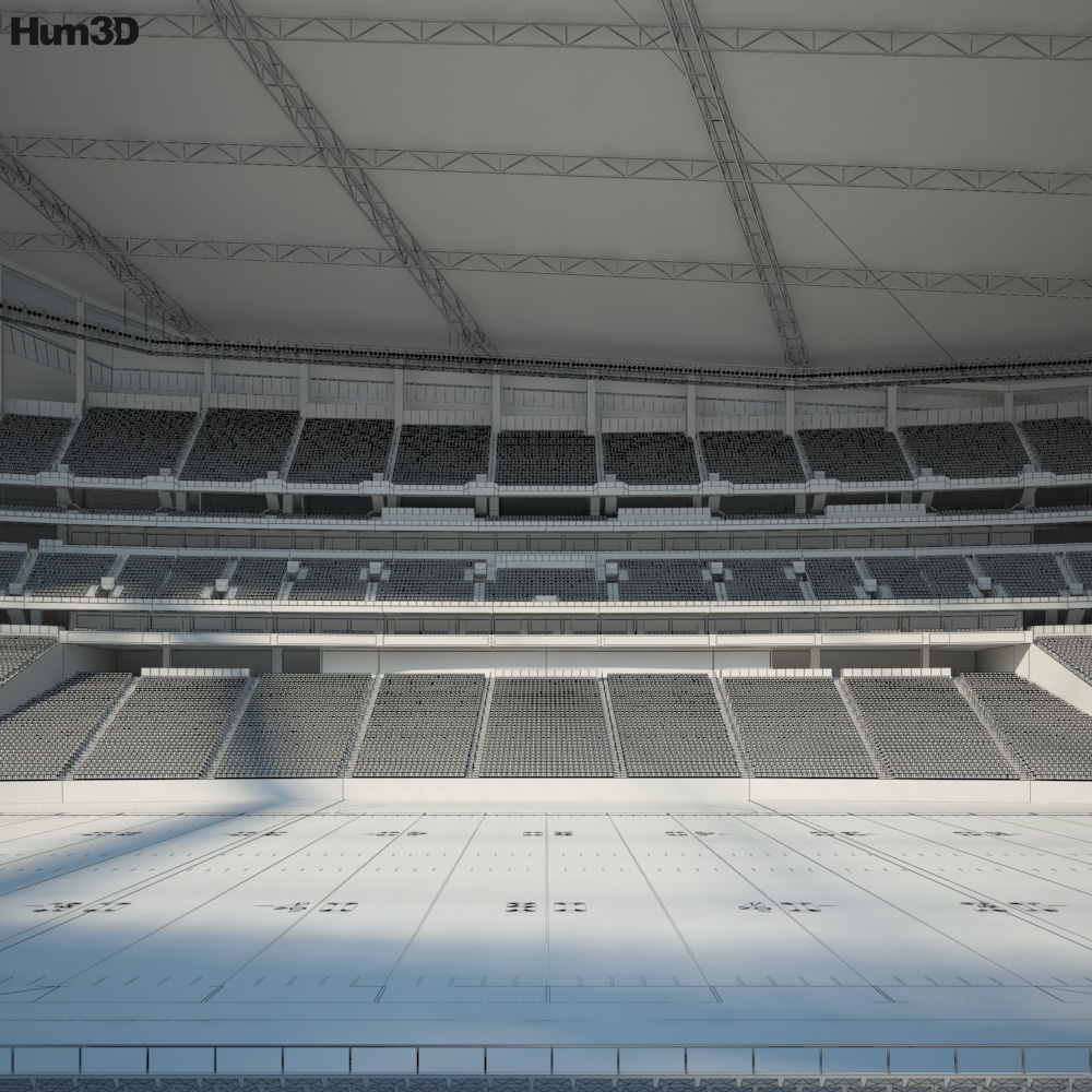 U.S. Bank Stadium 3D model - Download Stadium on 3DModels.org