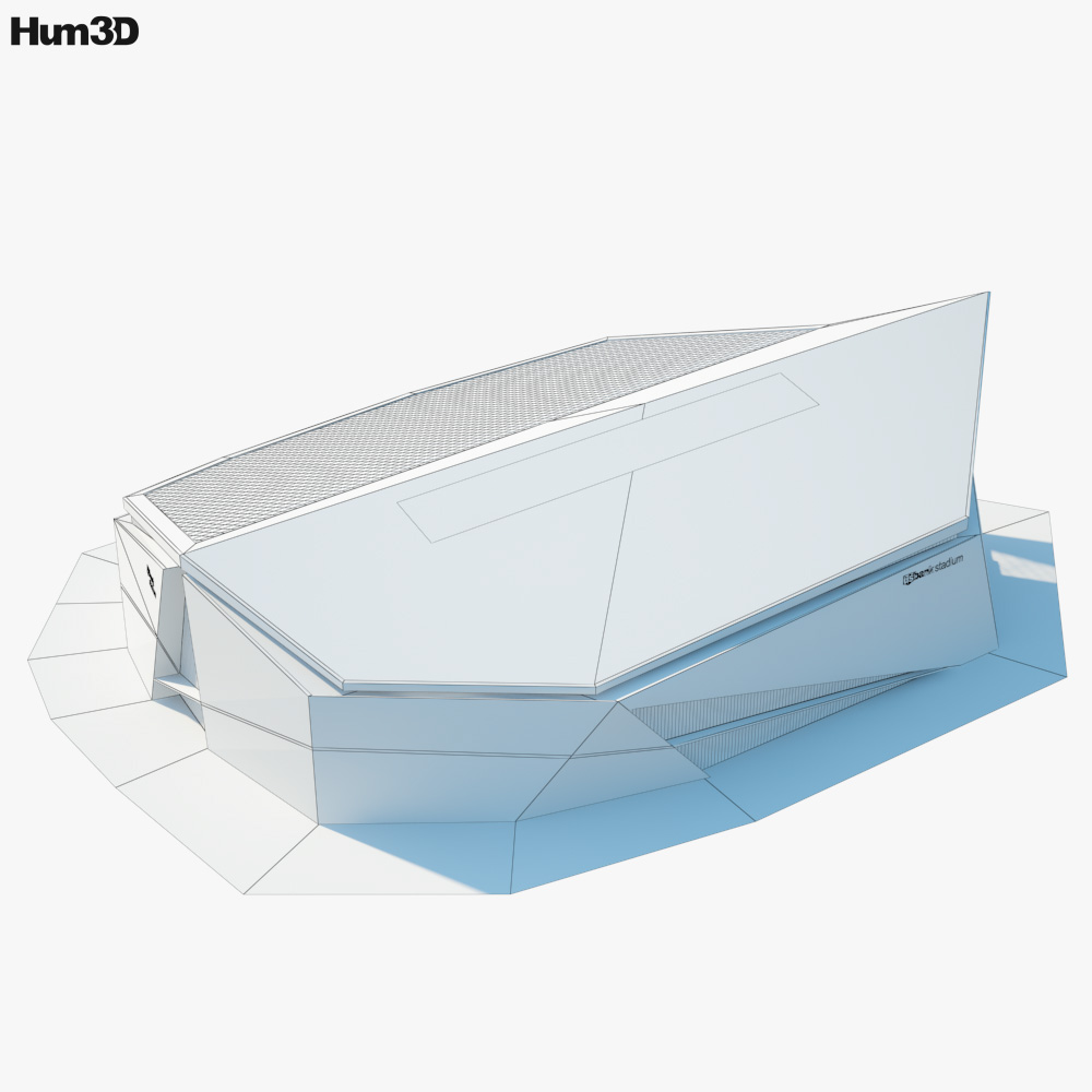 U.S. Bank Stadium 3D model - Download Stadium on 3DModels.org