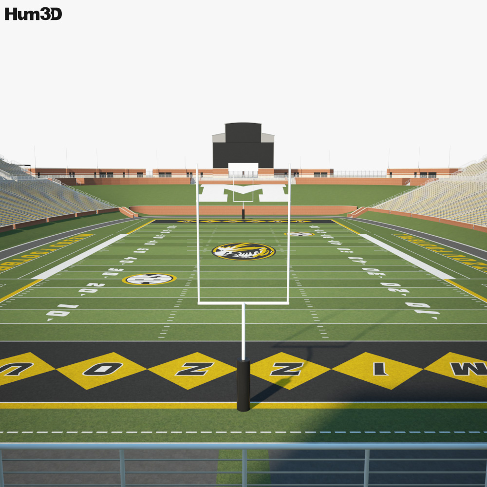 Faurot Field 3D model - Download Stadium on 3DModels.org