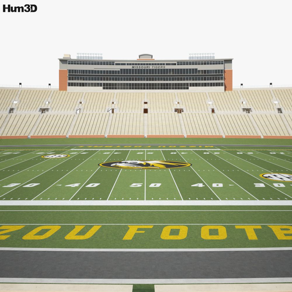 Faurot Field 3D model - Download Stadium on 3DModels.org
