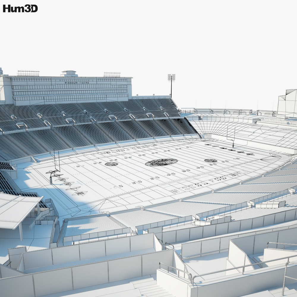 Faurot Field 3D model - Download Stadium on 3DModels.org