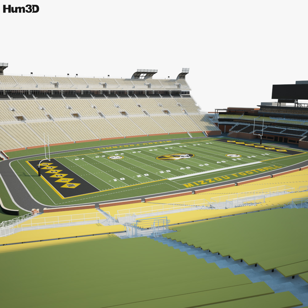Faurot Field 3D model - Download Stadium on 3DModels.org