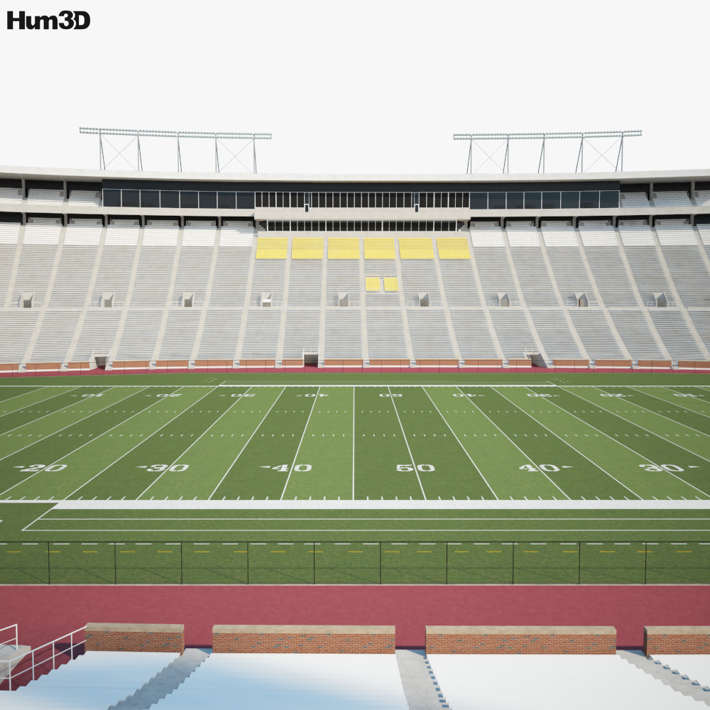 Legion Field Modelo 3D - Descargar Estadio Deportivo on 3DModels.org