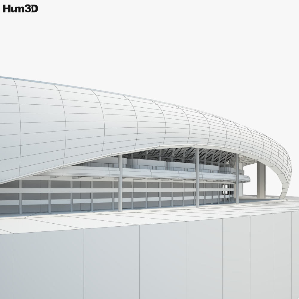 SoFi Stadium 3D model - Download Stadium on 3DModels.org