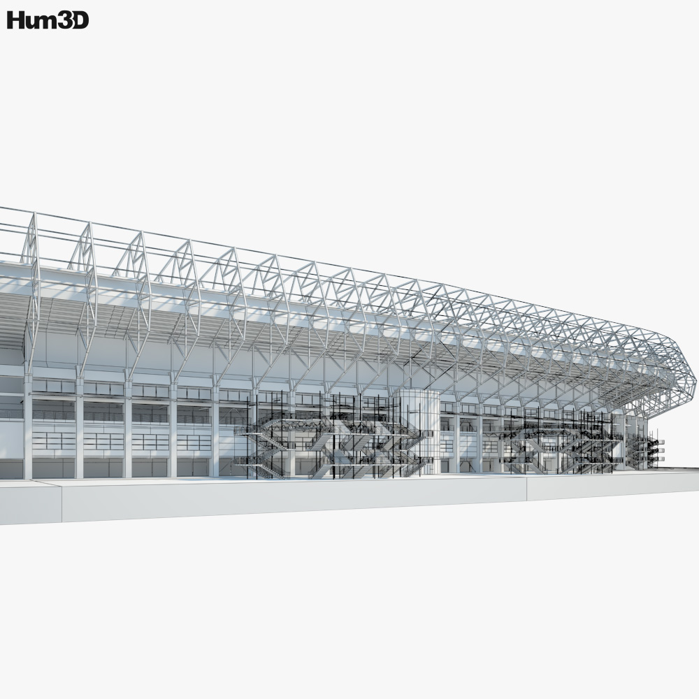 Estadio Murrayfield en Edimburgo Modelo 3D - Descargar Estadio ...