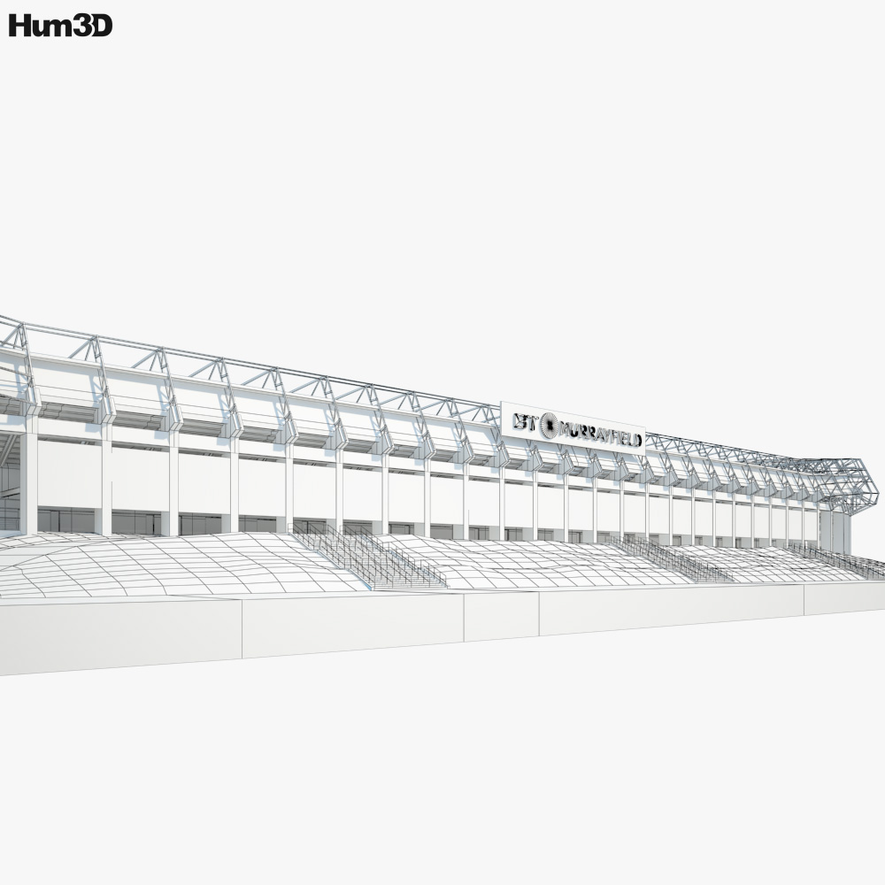 Estadio Murrayfield en Edimburgo Modelo 3D - Descargar Estadio ...