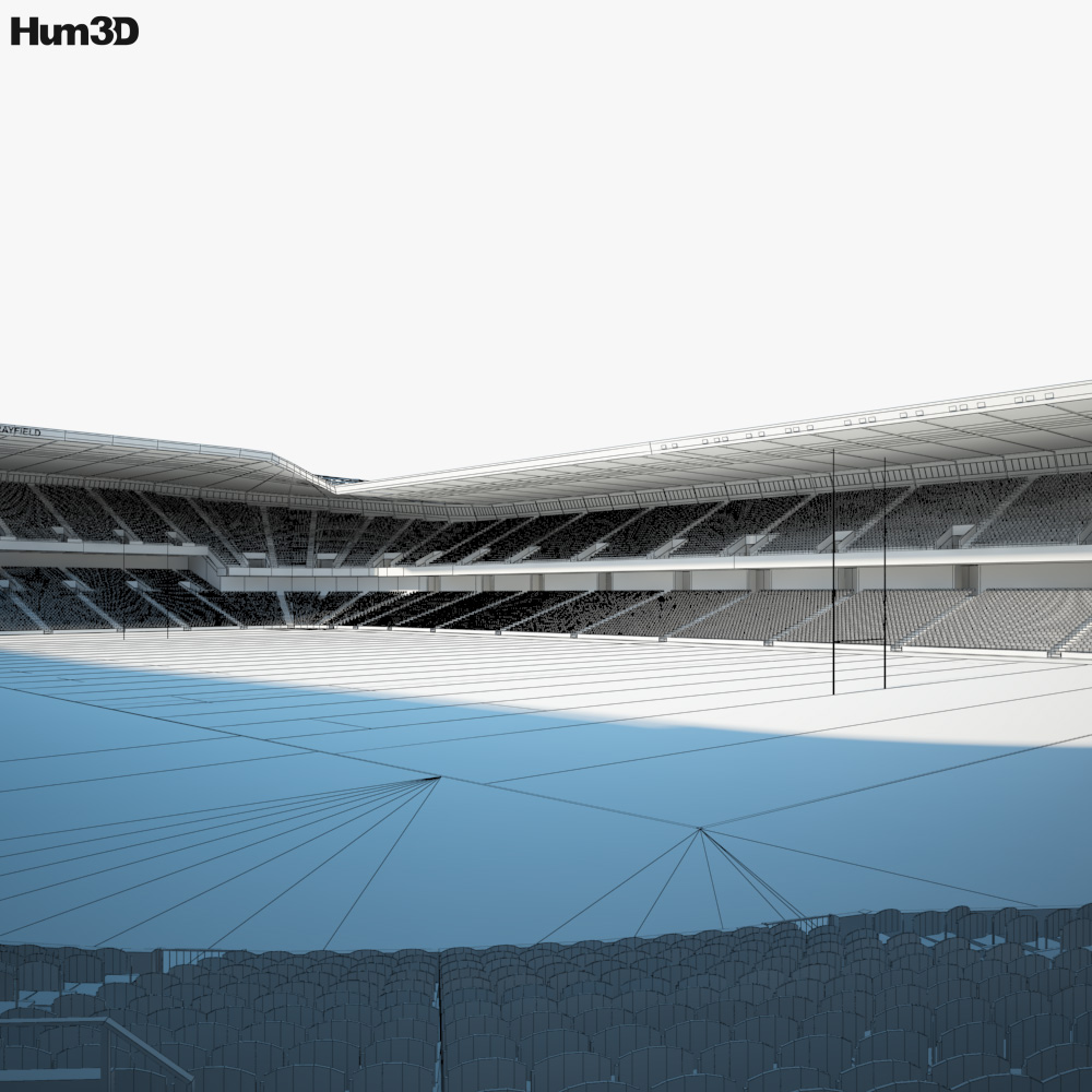 Estadio Murrayfield en Edimburgo Modelo 3D - Descargar Estadio ...