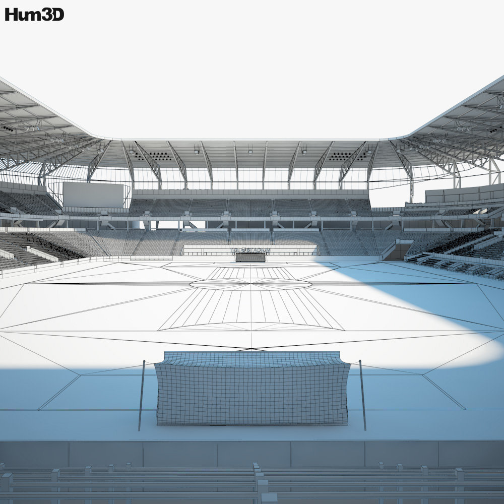 TQL Stadium Modelo 3D - Descargar Estadio Deportivo on 3DModels.org