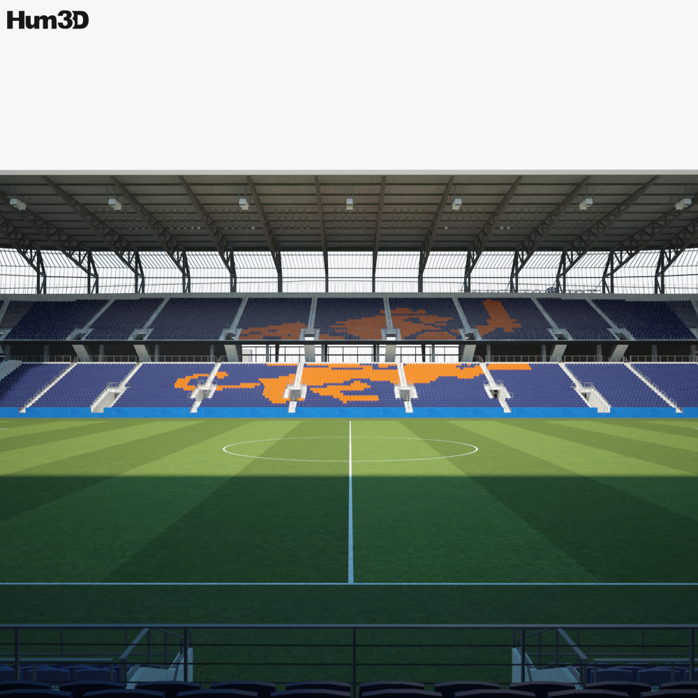 TQL Stadium 3D model - Download Stadium on 3DModels.org