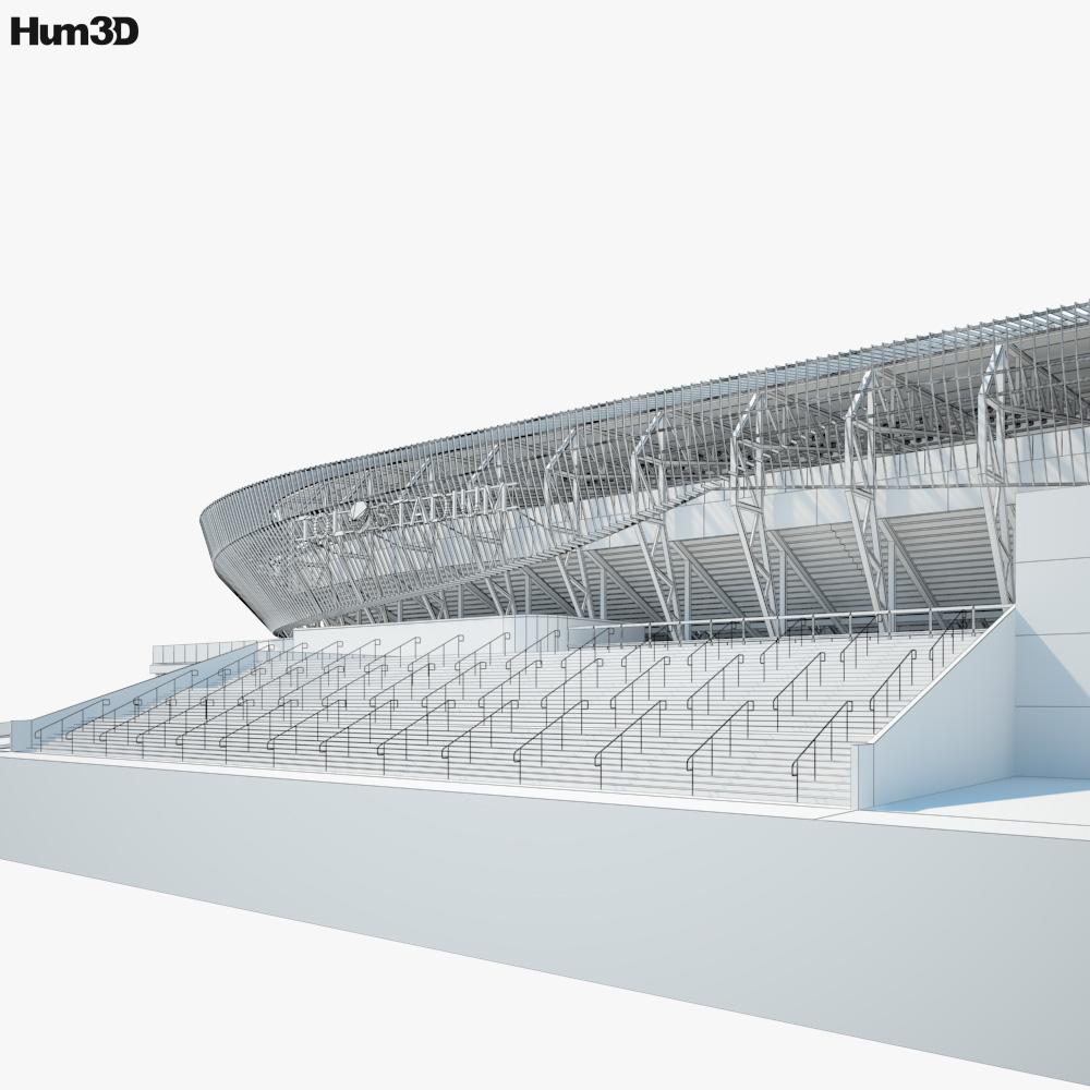 TQL Stadium 3D model - Download Stadium on 3DModels.org