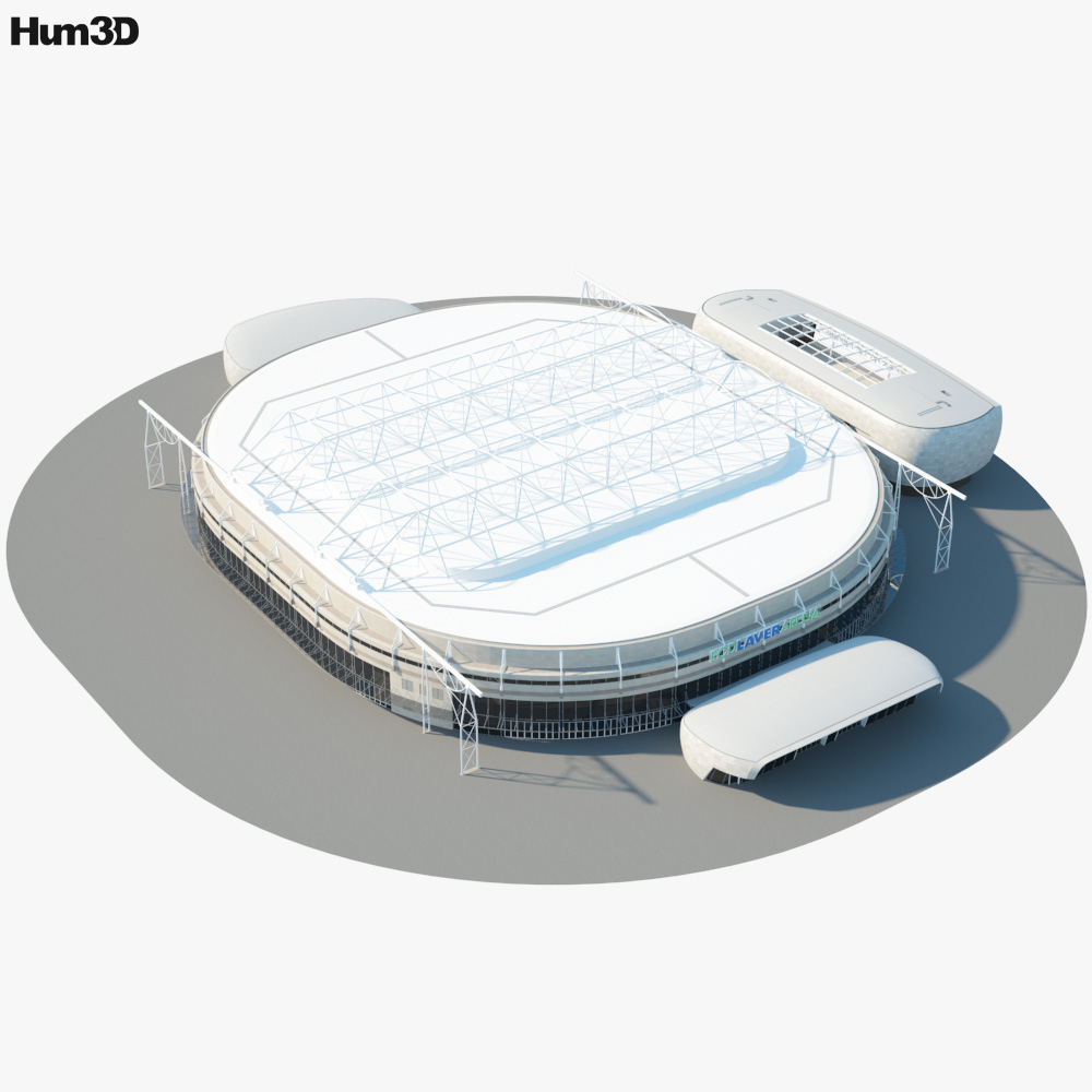 Rod Laver Arena Modelo 3D - Descargar Estadio Deportivo activado ...