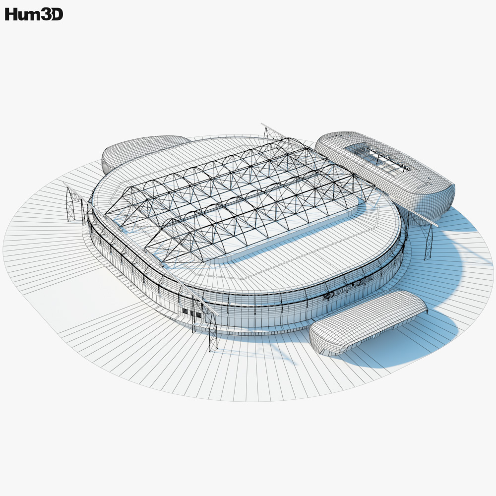 Rod Laver Arena Modelo 3D - Descargar Estadio Deportivo activado ...