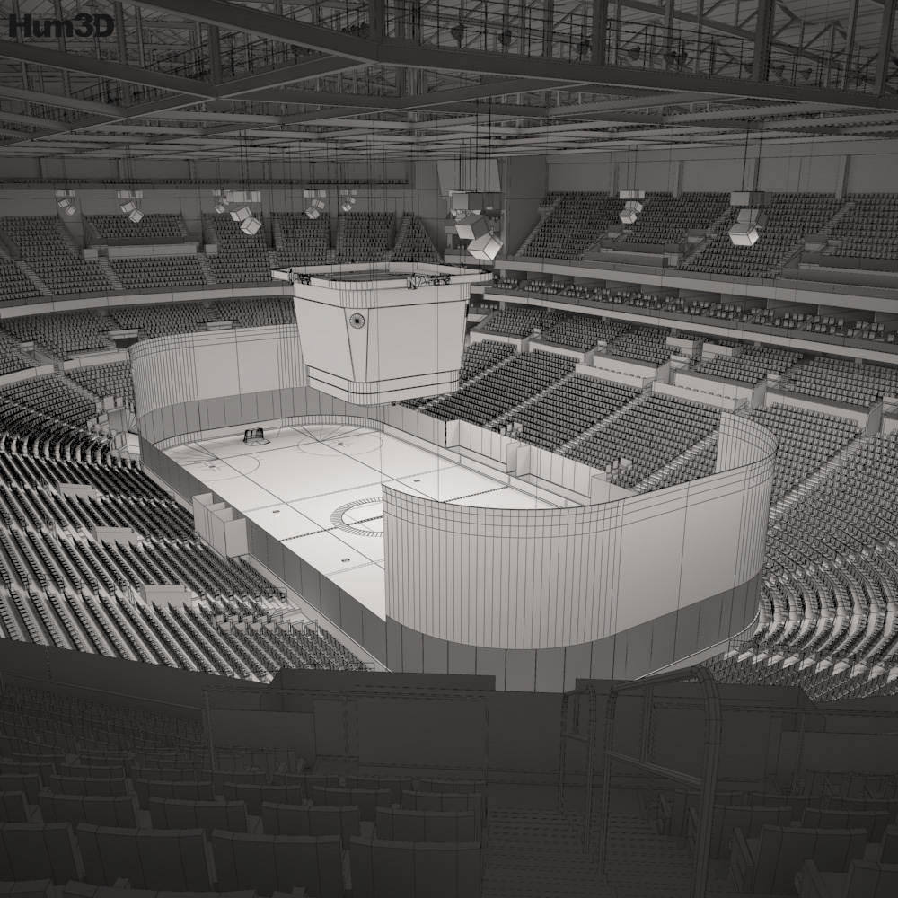 Nationwide Arena 3D model - Download Stadium on 3DModels.org
