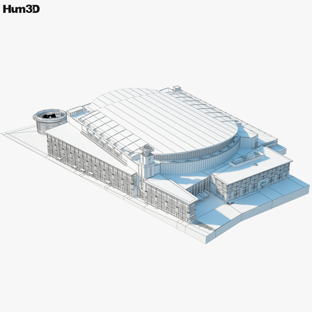 Nationwide Arena Modelo 3D - Descargar Estadio Deportivo on 3DModels.org