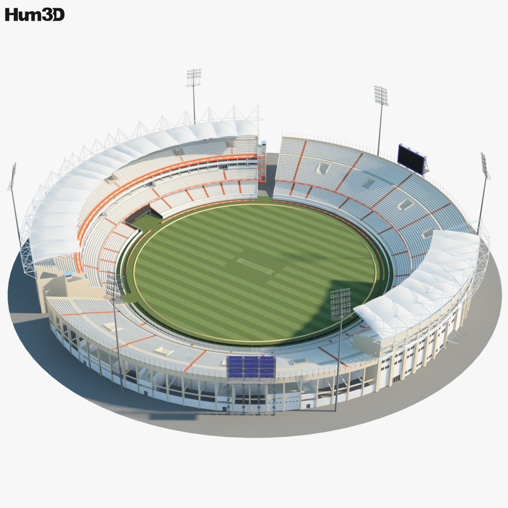 Rajiv Gandhi International Cricket Stadium 3D 모델 - 다운로드 스타디움 on ...