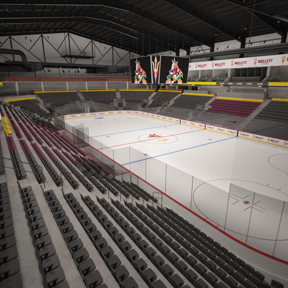 Mullett Arena Modelo 3D - Descargar Estadio Deportivo on 3DModels.org