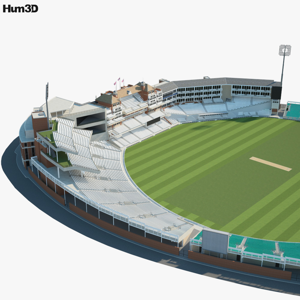 Estadio de Cricket Oval Modelo 3D - Descargar Estadio Deportivo ...