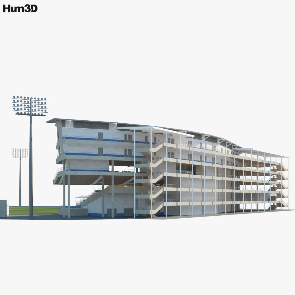 Sabina Park 3D model - Download Stadium on 3DModels.org