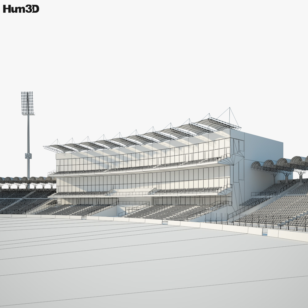 Gaddafi Stadium 3D model - Download Stadium on 3DModels.org