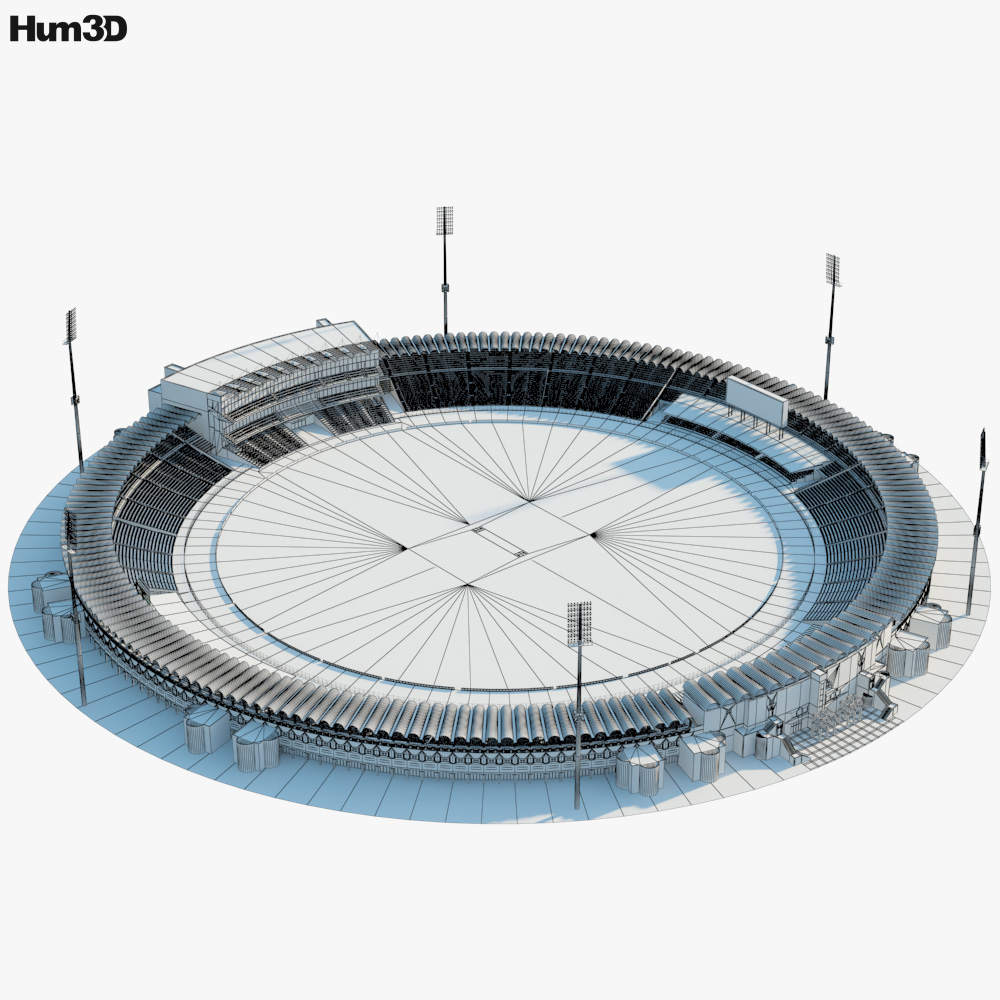 Gaddafi Stadium Modelo 3D - Baixar Arena desportiva no 3DModels.org
