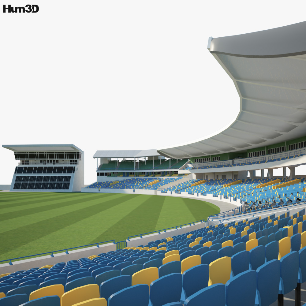 Kensington Oval 3D 모델 - 다운로드 스타디움 on 3DModels.org