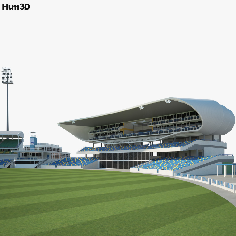 Kensington Oval 3D 모델 - 다운로드 스타디움 on 3DModels.org