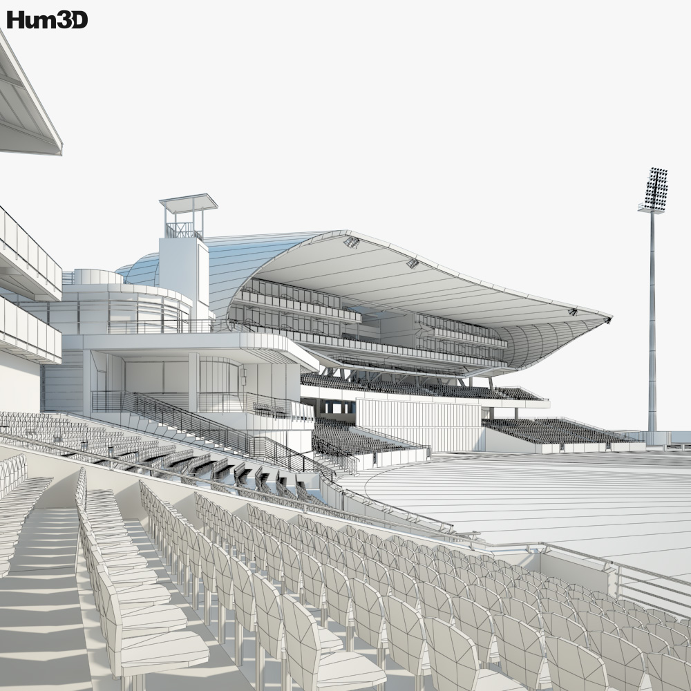 Estadio de Críquet Kensington Oval Modelo 3D - Descargar Estadio ...