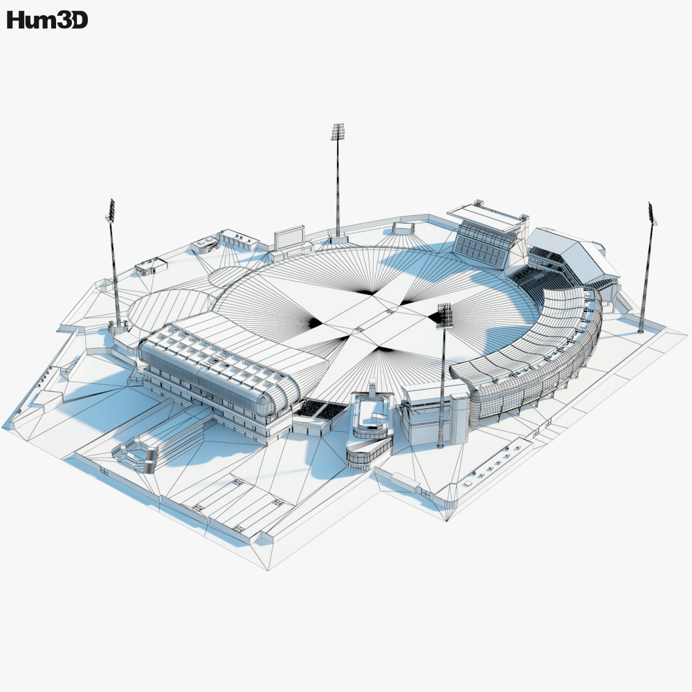 Kensington Oval 3D 모델 - 다운로드 스타디움 on 3DModels.org