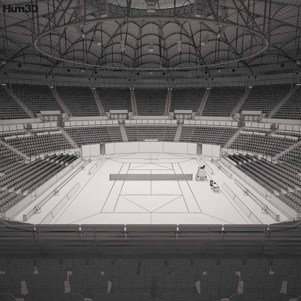 Ken Rosewall Arena 3D model - Download Stadium on 3DModels.org