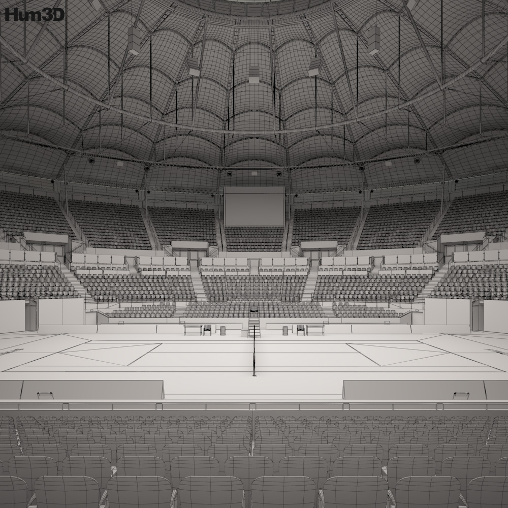 Ken Rosewall Arena 3D model - Download Stadium on 3DModels.org