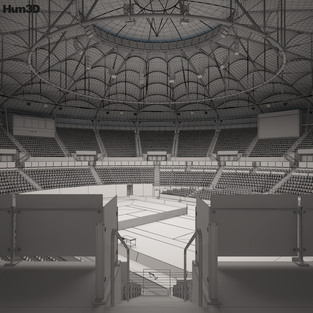 Ken Rosewall Arena 3D model - Download Stadium on 3DModels.org