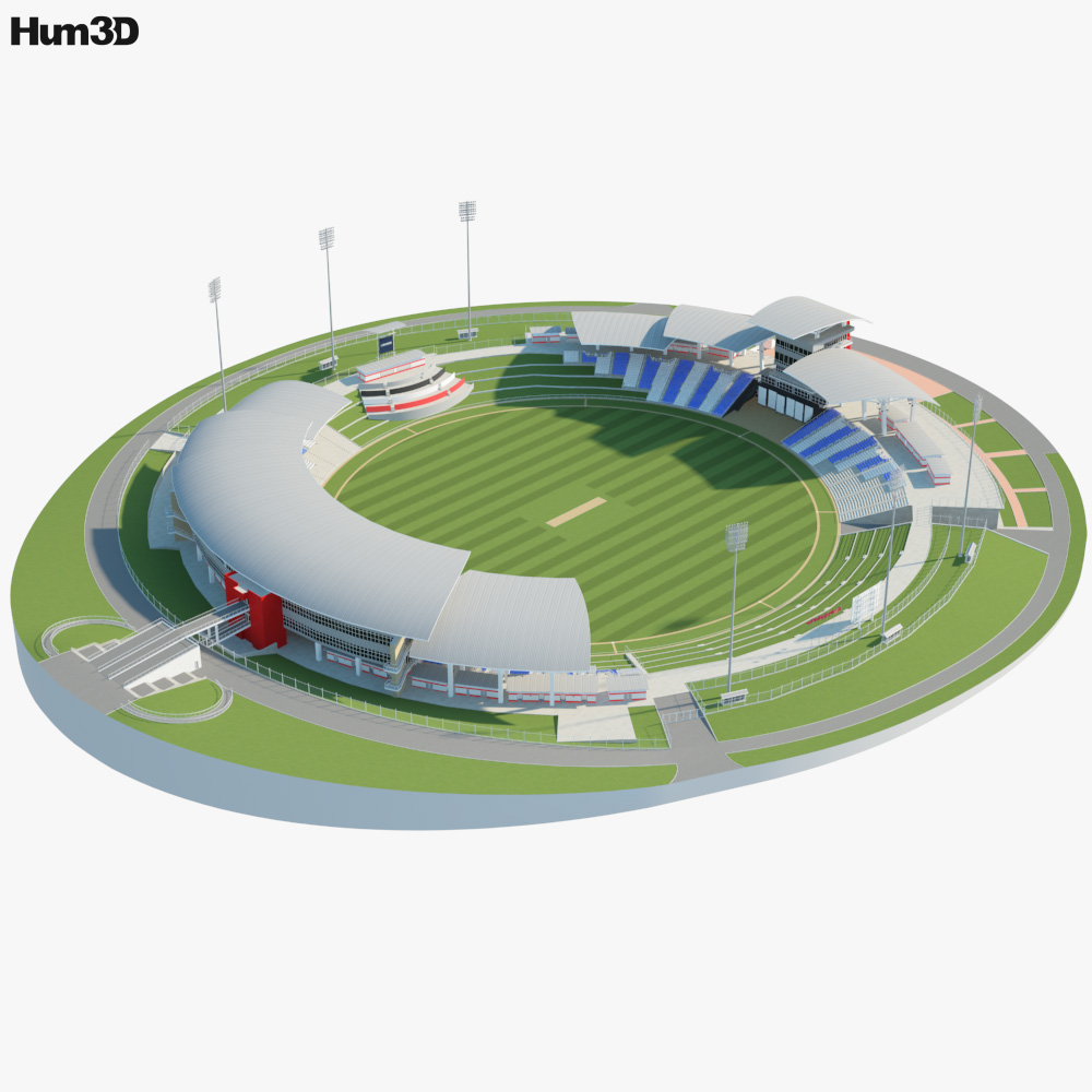 Brian Lara Cricket Academy 3D model - Download Stadium on 3DModels.org