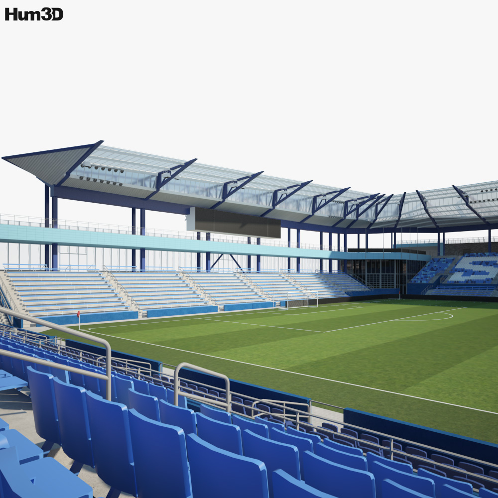 Childrens Mercy Park 3D model - Download Stadium on 3DModels.org