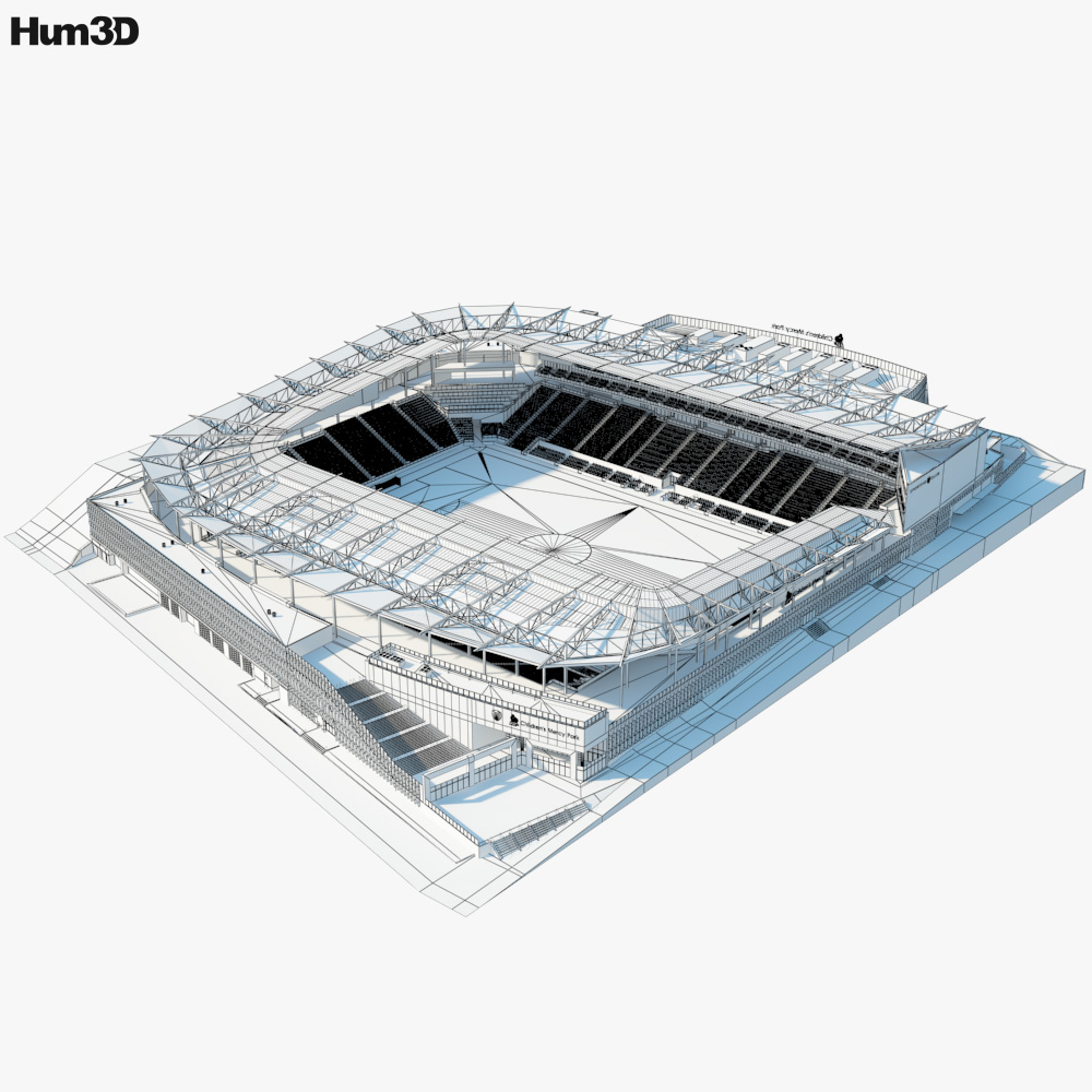 Childrens Mercy Park 3D model - Download Stadium on 3DModels.org