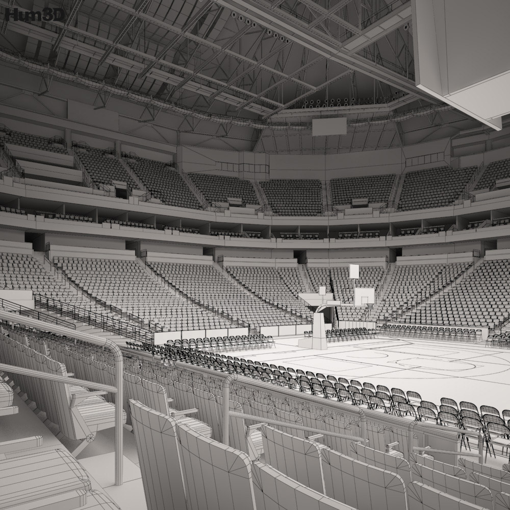 Smoothie King Center 3D model - Download Stadium on 3DModels.org