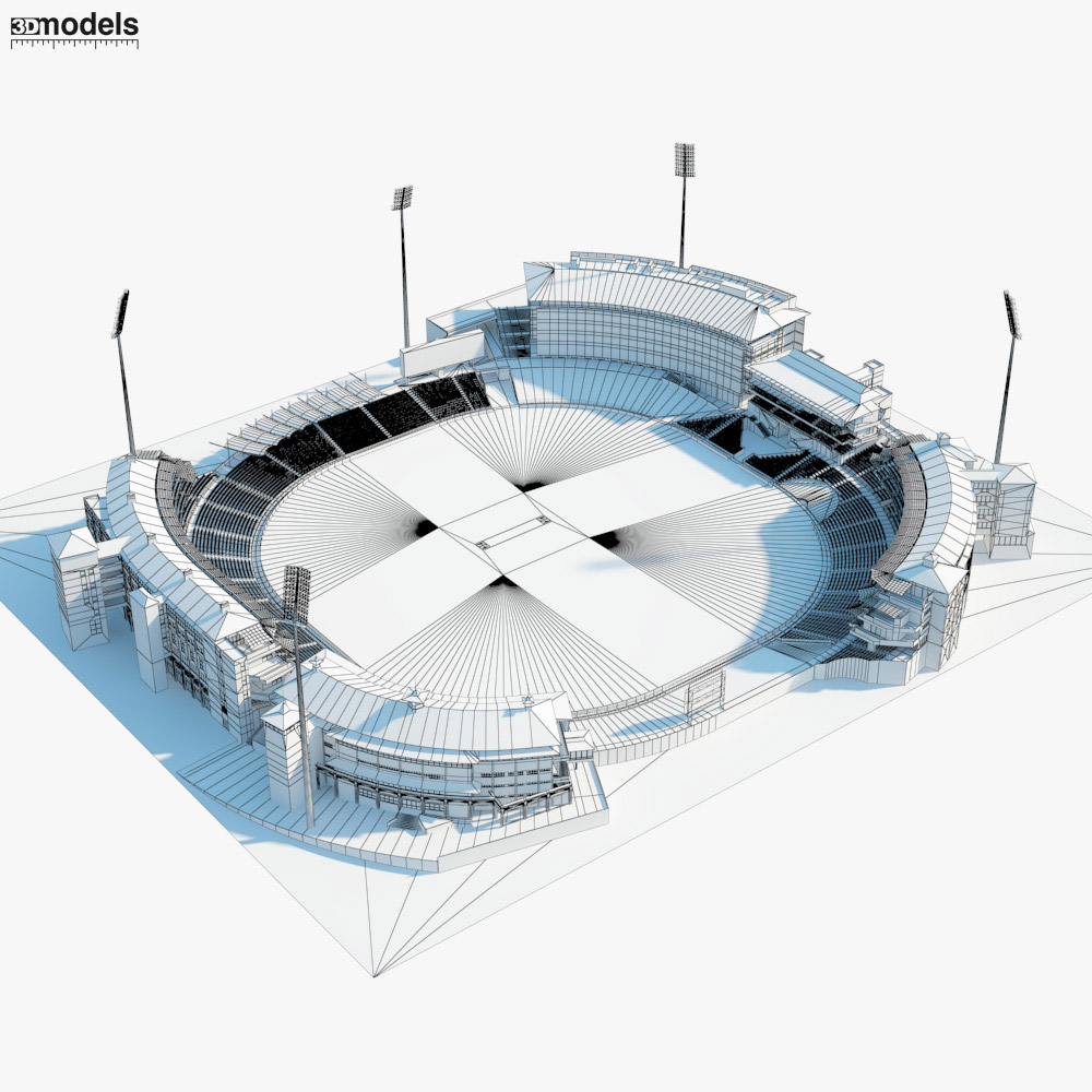 Newlands Cricket Ground 3D model - Download Stadium on 3DModels.org