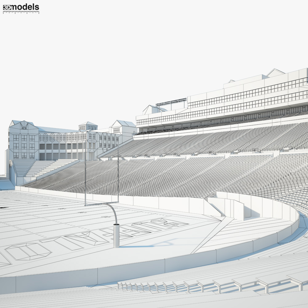 Folsom Field 3D model - Download Stadium on 3DModels.org
