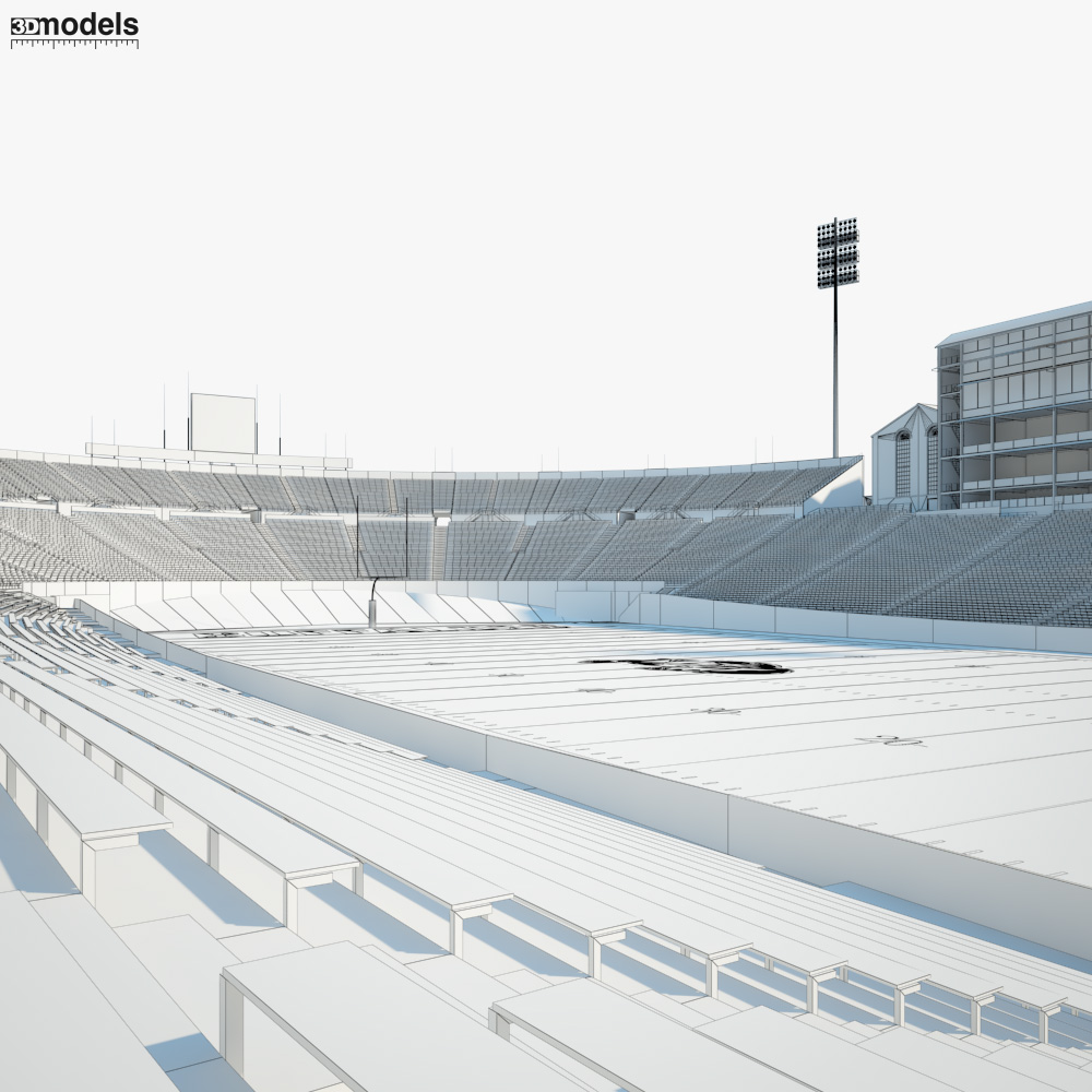 Folsom Field 3D model - Download Stadium on 3DModels.org